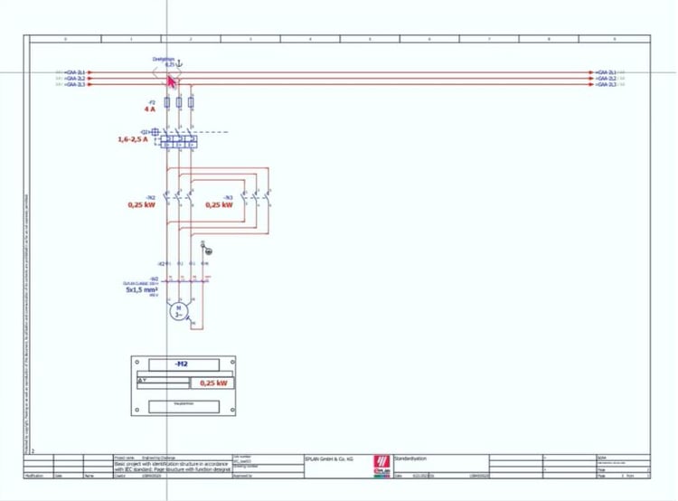 Crear un esquema eléctrico en solo 13 segundos con EPLAN